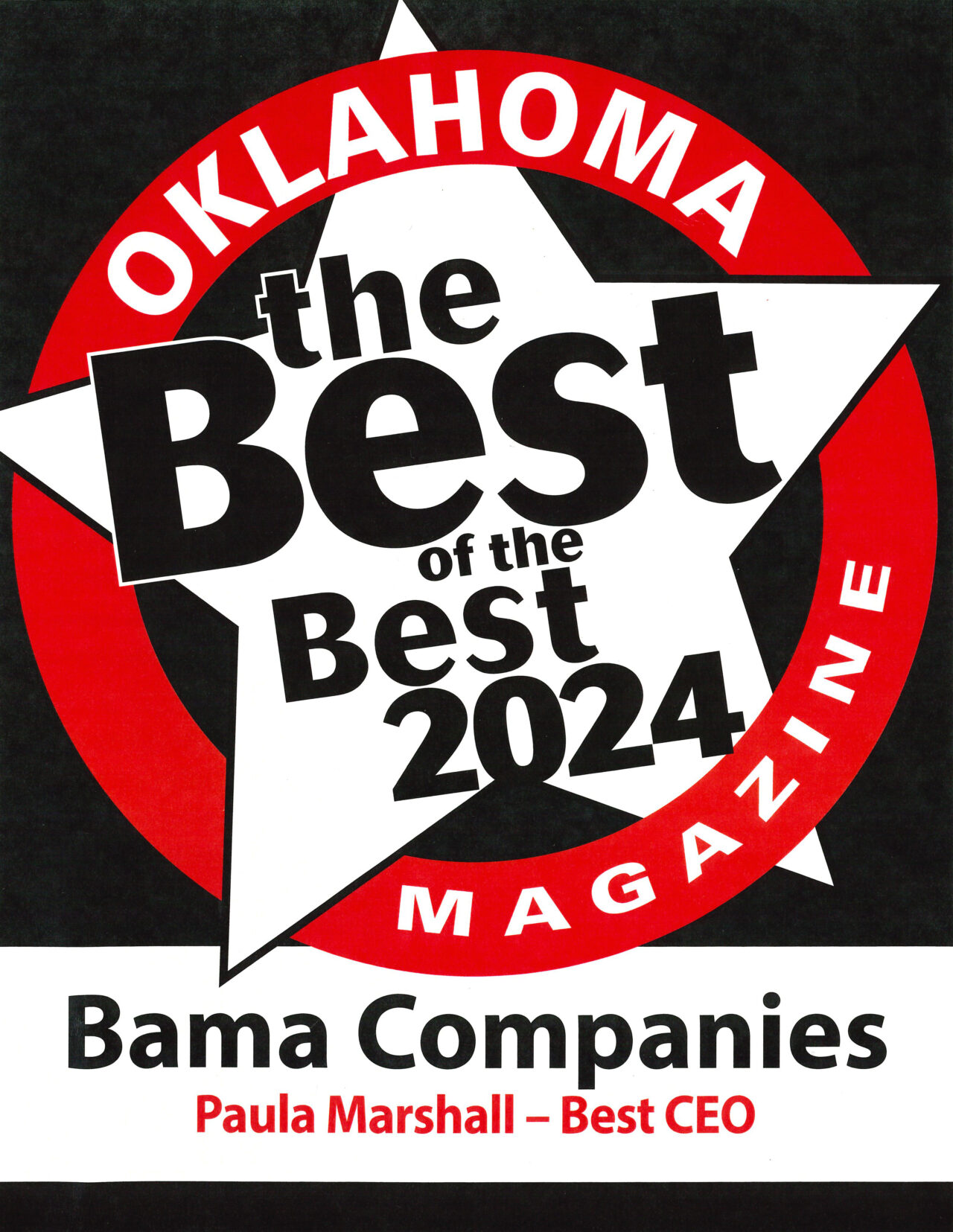 Paula Marshall Named Best of Best Again - Bama Companies